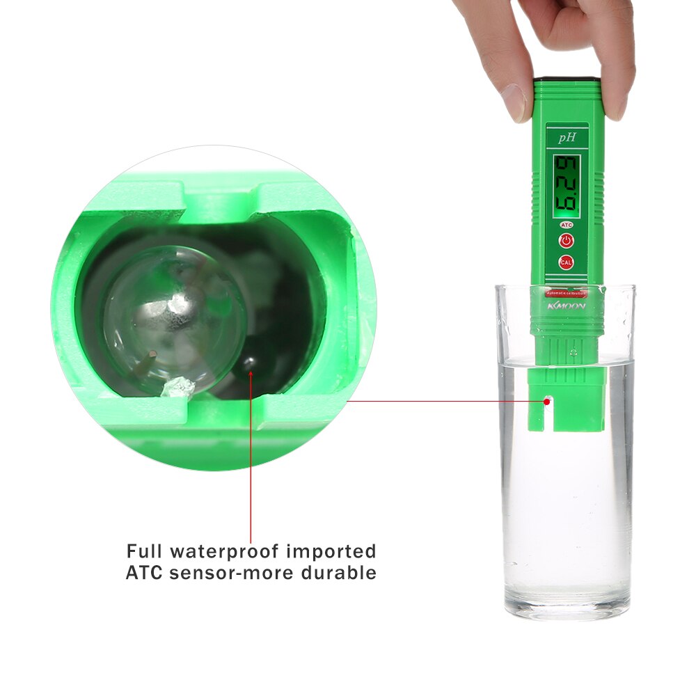 pH-006 Pen-Type pH Meter High Precise with Automat... – Grandado