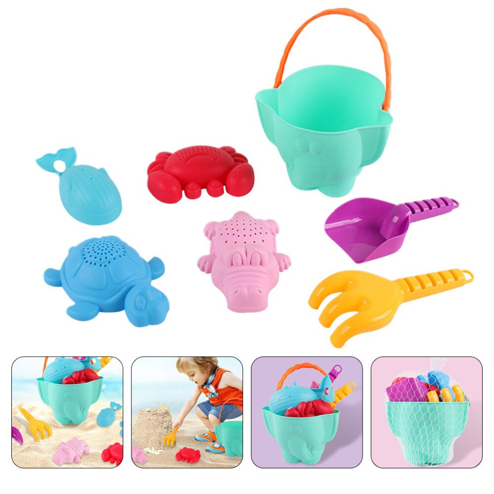 7Pcs Funny Sand Beach Play Toys Set Kids Seaside T... – Vicedeal
