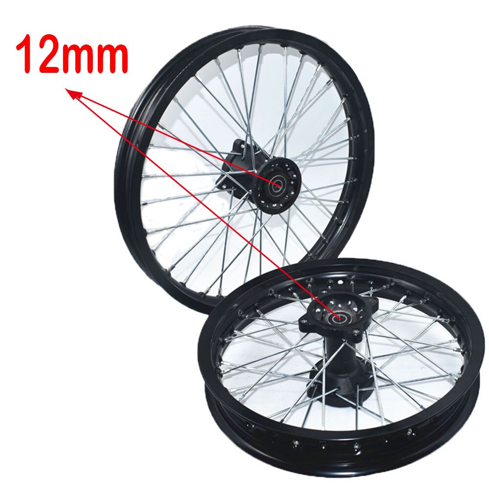 1.60-17 inch Front 1.85-14 inch Rear Rims Aluminum... – Grandado