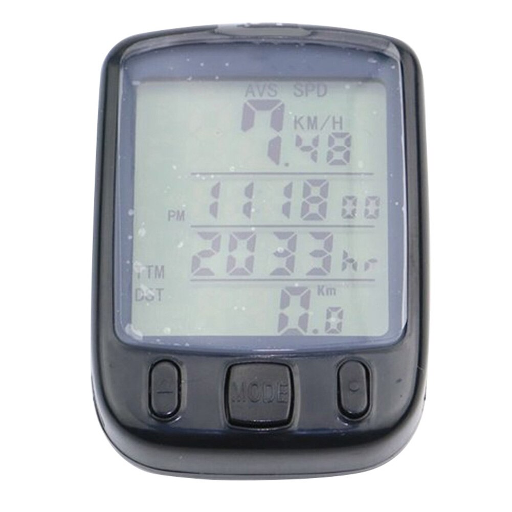 Bike Computer Wired Digital LCD Multifunction Cycl... – Vicedeal