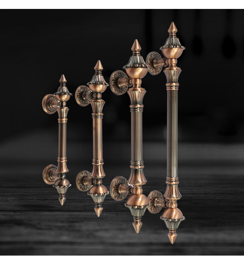 1pcs Door Handle Antique Zinc Alloy 280-550mm Leng... – Grandado