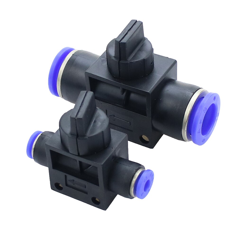 HVFF Pneumatic Fittings Hand Valve 4mm-12mm Connec... – Grandado