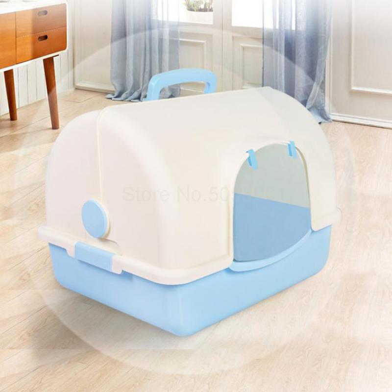 Flip The Cat Sand Basin Fully Enclosed Spill Preve... – Vicedeal