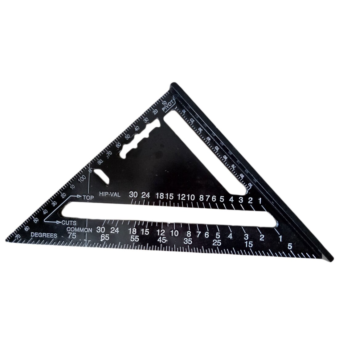 7 Inch Metric Triangular Measuring Ruler Aluminum ... – Vicedeal