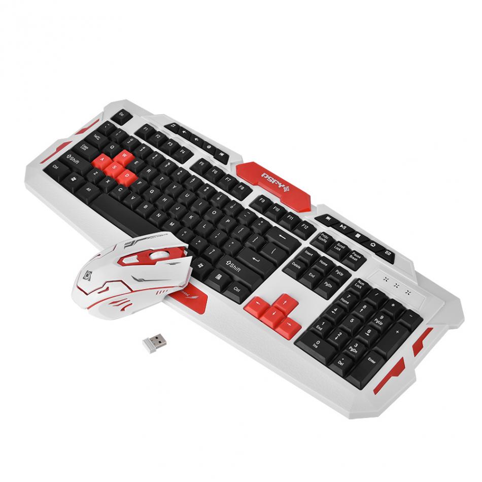 2.4GHz Wireless Multimedia Gaming Keyboard & Mouse... – Vicedeal