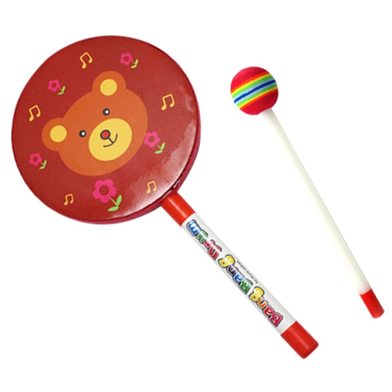 6 Inch Little Bear Drum Orff Toy Percussion Music ... – Grandado