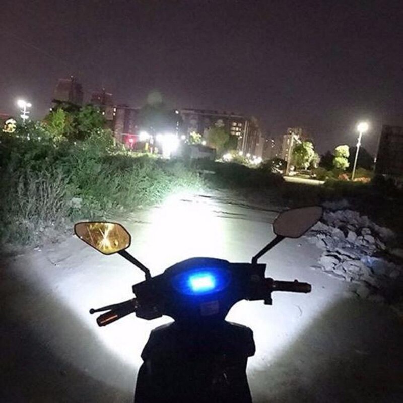 Faro Delantero Para Motocicleta 15 Led 1000lm M Grandado