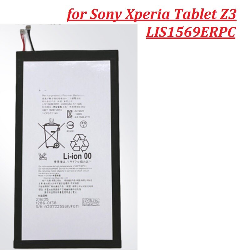 Battery for Sony Xperia Tablet Z3 Z4 Li-Polymer Re... – Vicedeal