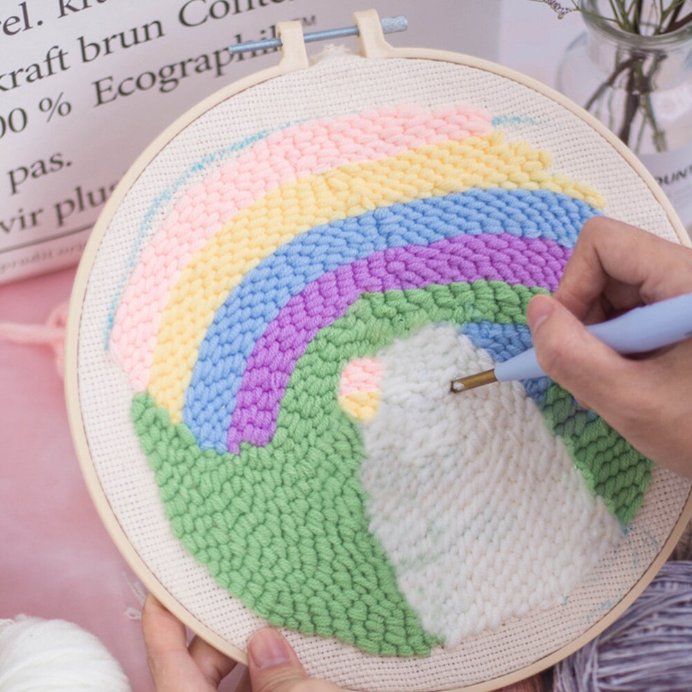 DIY Embroidery Knitting Monks Cloth Cross Stitch P... – Grandado