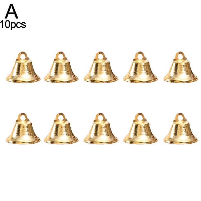 Small Mini Jingle Bells Gold Silver Pet Hanging Me... – Grandado