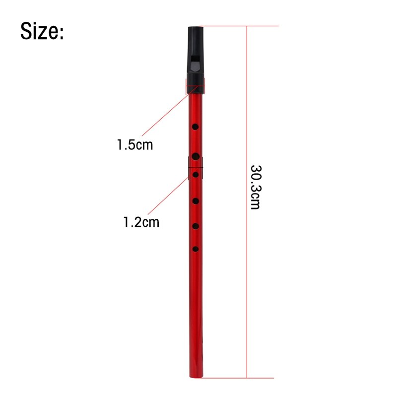 Irish Whistle Ireland Flute Feadog Tin Whistle Key... – Grandado