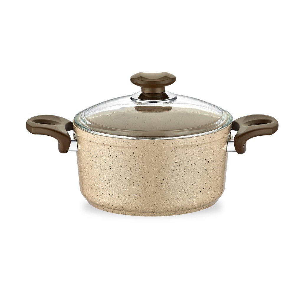 Endu Gülsan Granite Deep Cooking Pot 22 Cm – Vicedeal