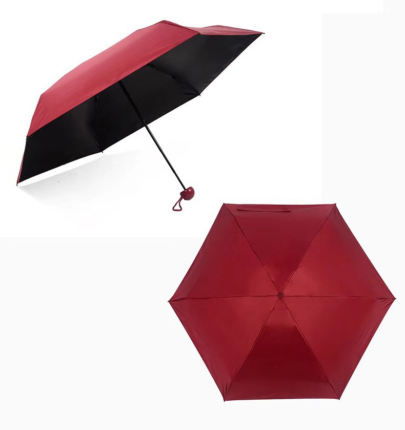Mini folding umbrella lovely capsule shape Umbrell... – Grandado