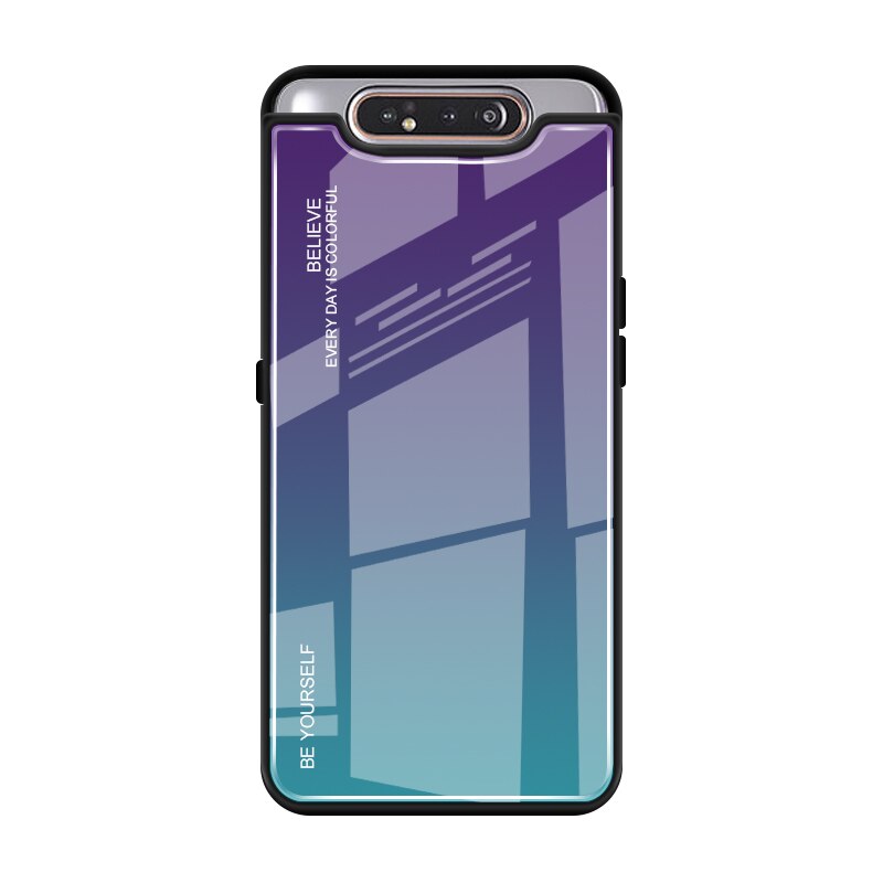 Gradient Glazen Telefoon Case Voor Samsung Galaxy ... – Grandado