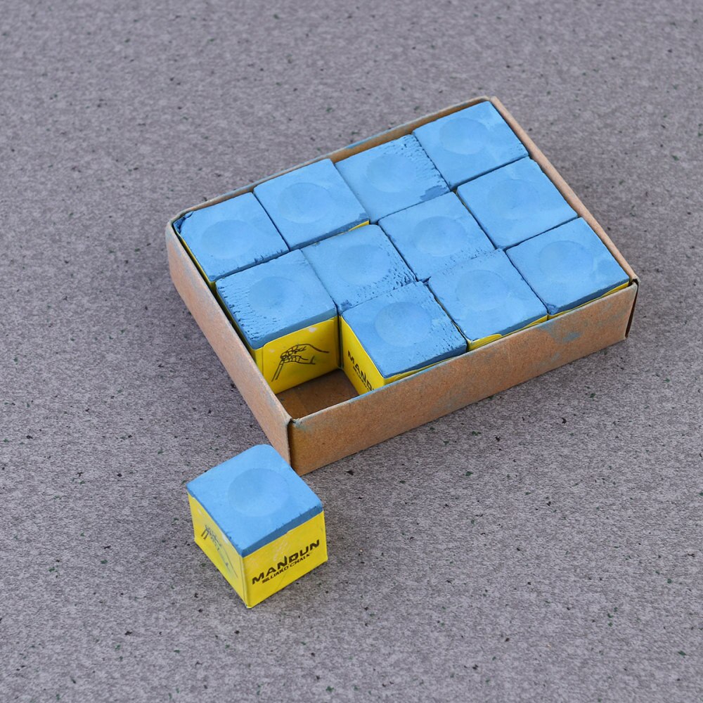 12PCs Cue Chalk Useful Billiards Chalk Table Billi... – Grandado