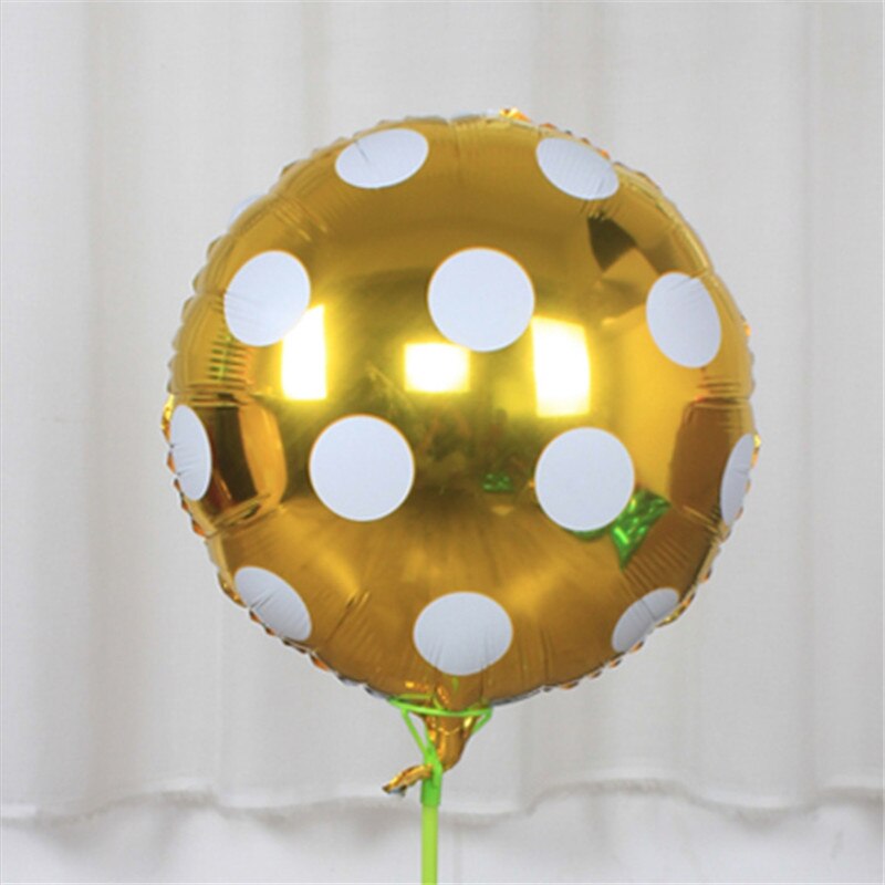 5Pcs 18Inch Dot Folie Ballonnen Voor Party Verjaar... – Grandado