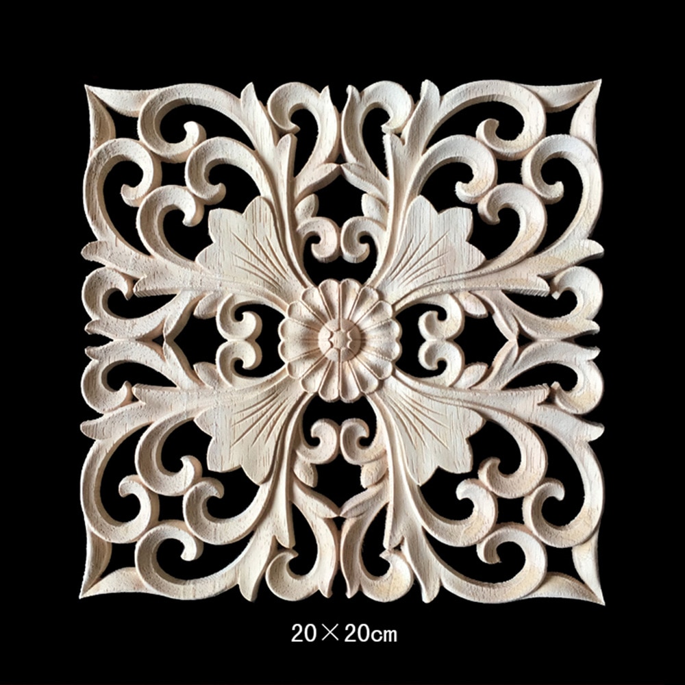 15 CM 20 CM 24 CM Hout Gesneden Onlay Applicaties ... – Vicedeal