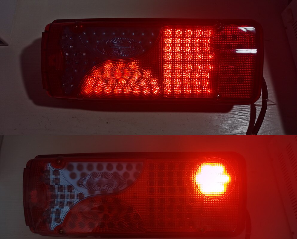 1Pair 24V Waterproof 120LED Lorry Trailer Truck Ta... – Vicedeal