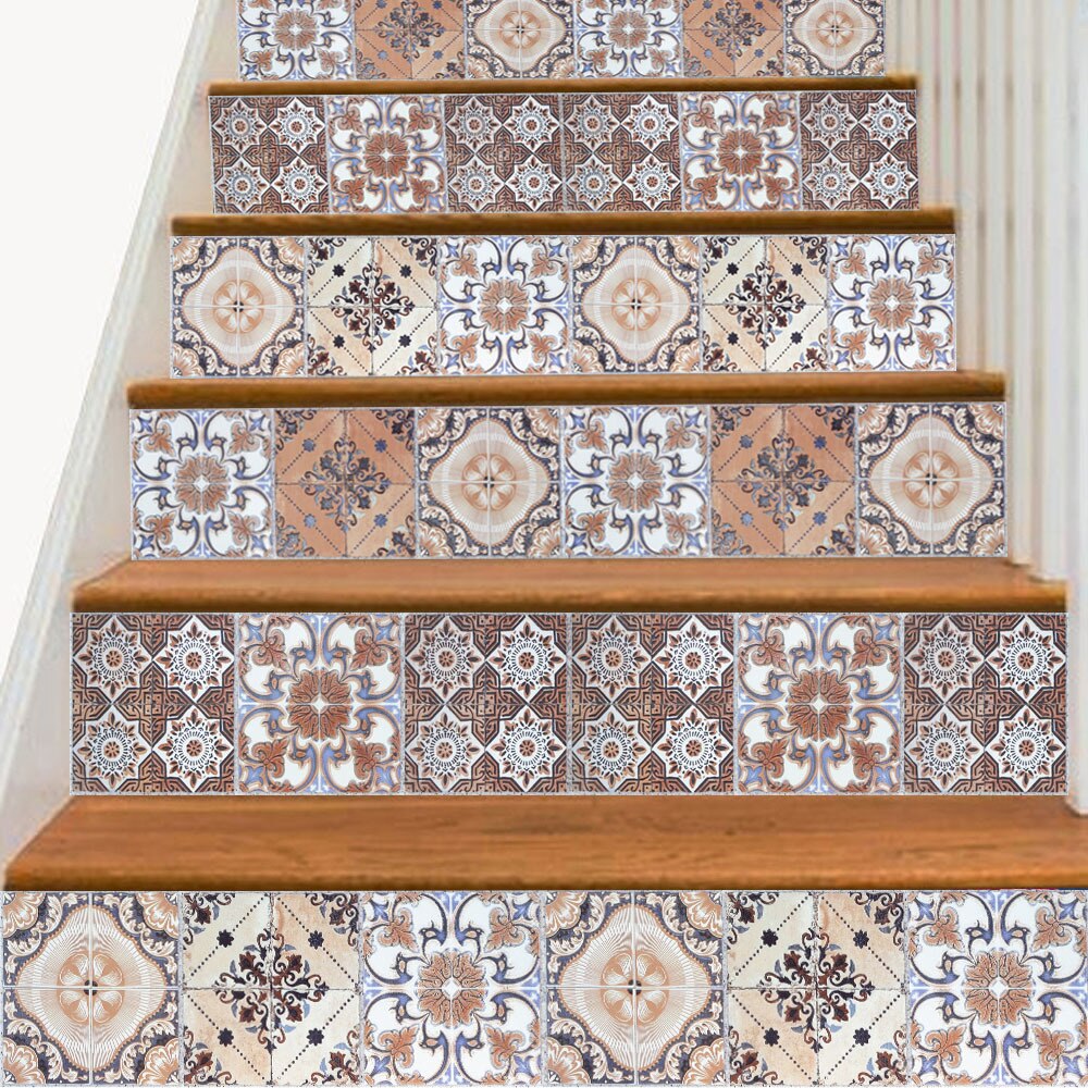 6pcs Stairway Decal Stickers Counter Steps Stairs ... – Vicedeal