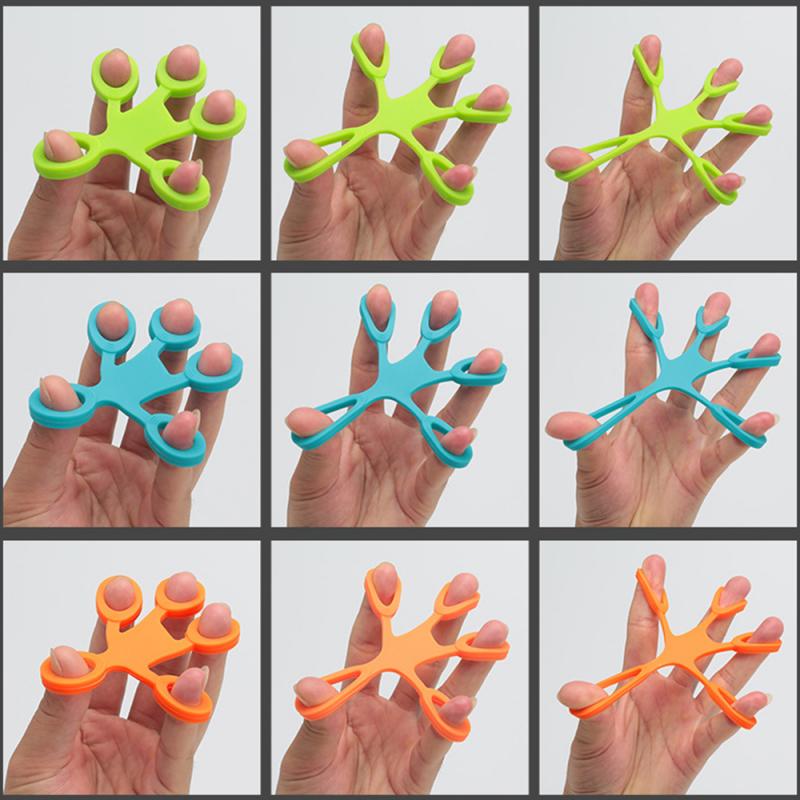 Silicone Finger Puller Hand Finger Strengthener Gr... – Vicedeal