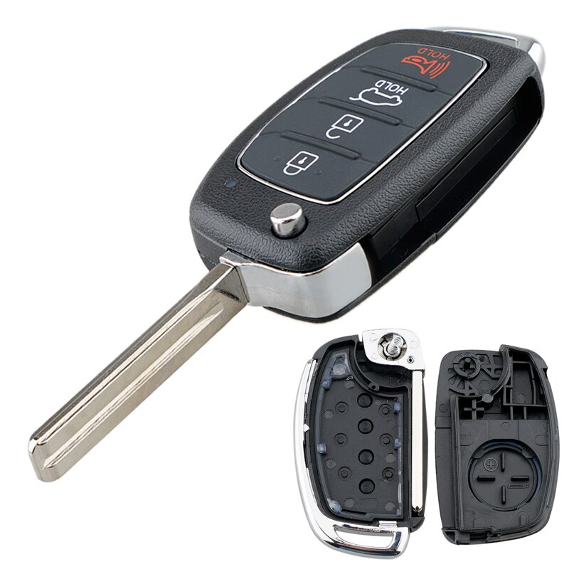 Auto Car Key Case Replacement 4 Buttons Car Remote... – Vicedeal