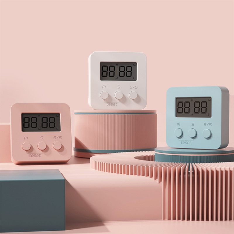 Minimalist Square Digital Kitchen Timer Countdown ... – Grandado