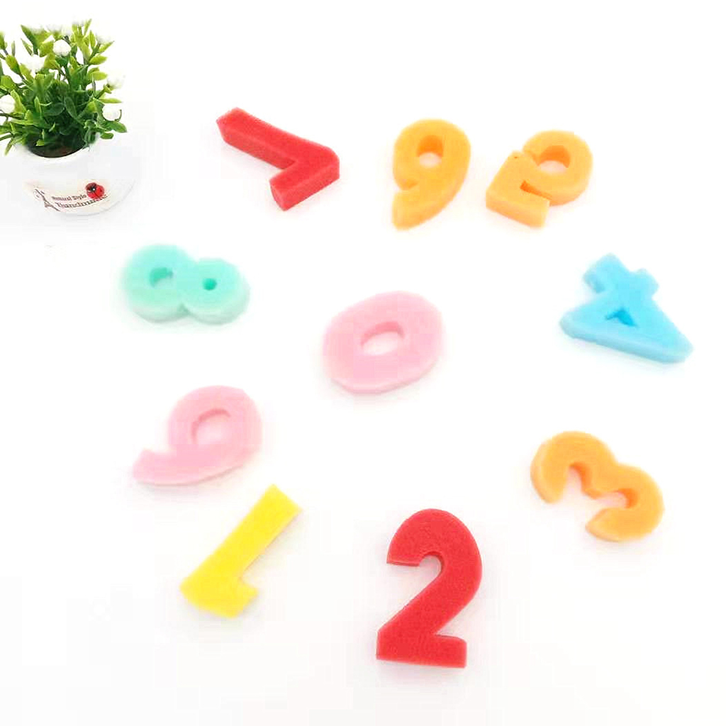36Pcs Sponge Stamps Alphabets Numbers Letter Kids ... – Vicedeal