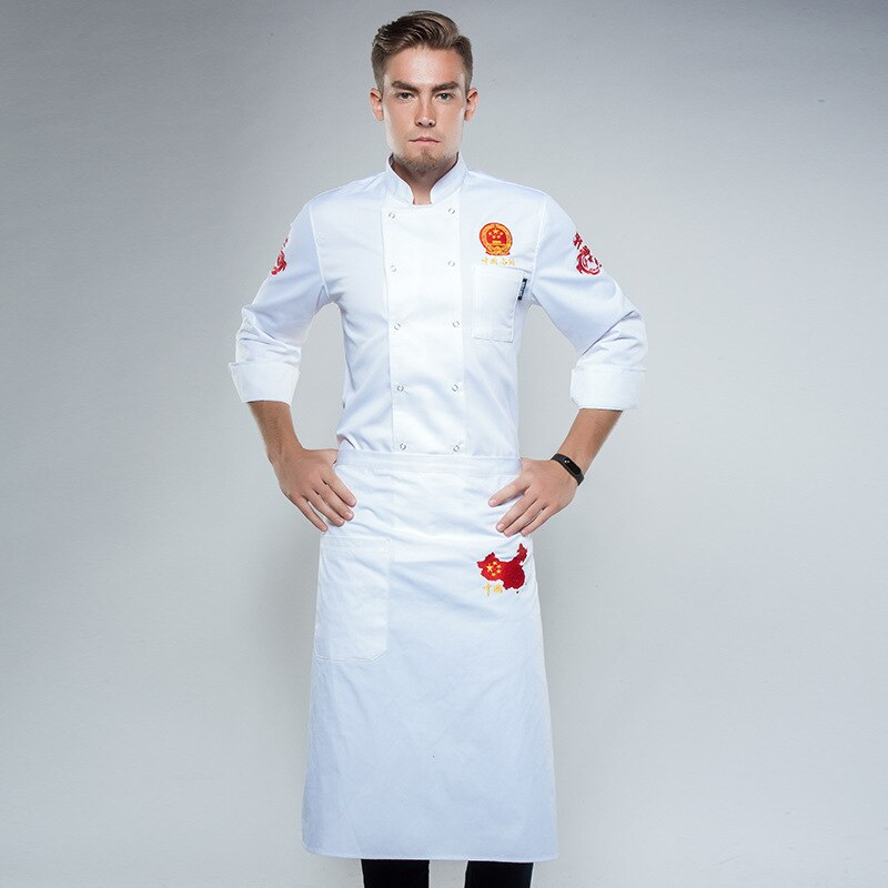 work clothes long sleeve restaurant dining kitchen... – Grandado