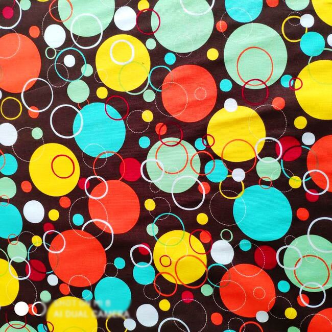 110cm Wide Colorful Bubble Fabric Cotton Fabric Pl... – Vicedeal