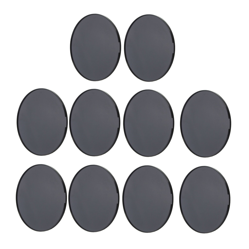 10 Stuks Zwart 72Mm Adhesive Disc Montage Schijf Z... – Grandado