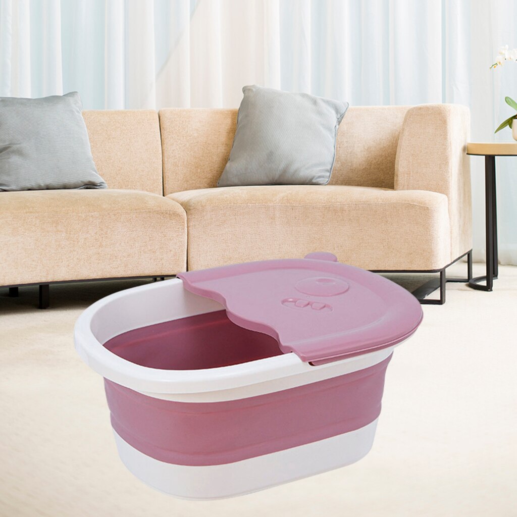 PP Folding Foot Basin Feet Barrel with Pebble Mass... – Vicedeal