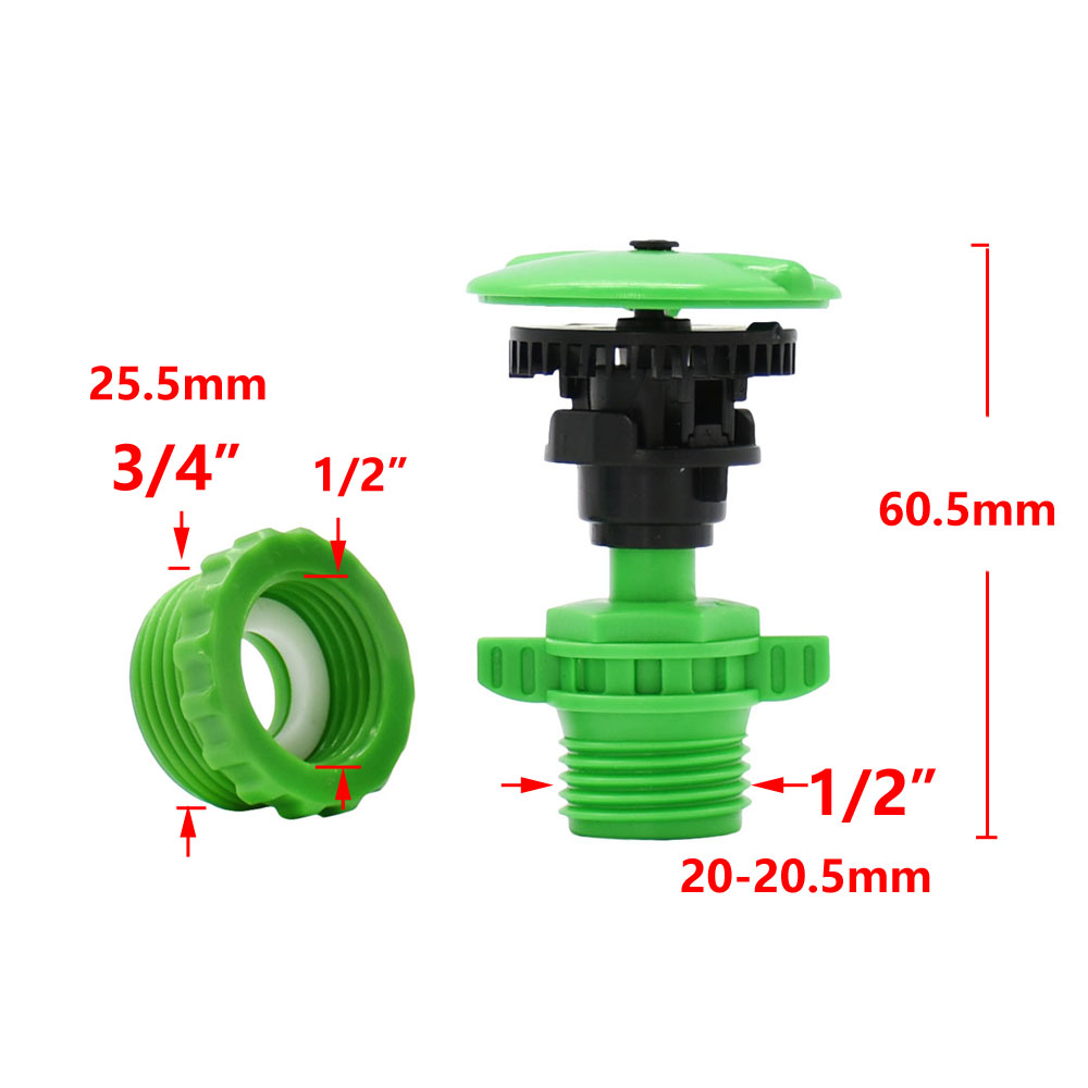 1/2 3/4 Inch Thread Garden Irrigation Water Sprink... – Grandado