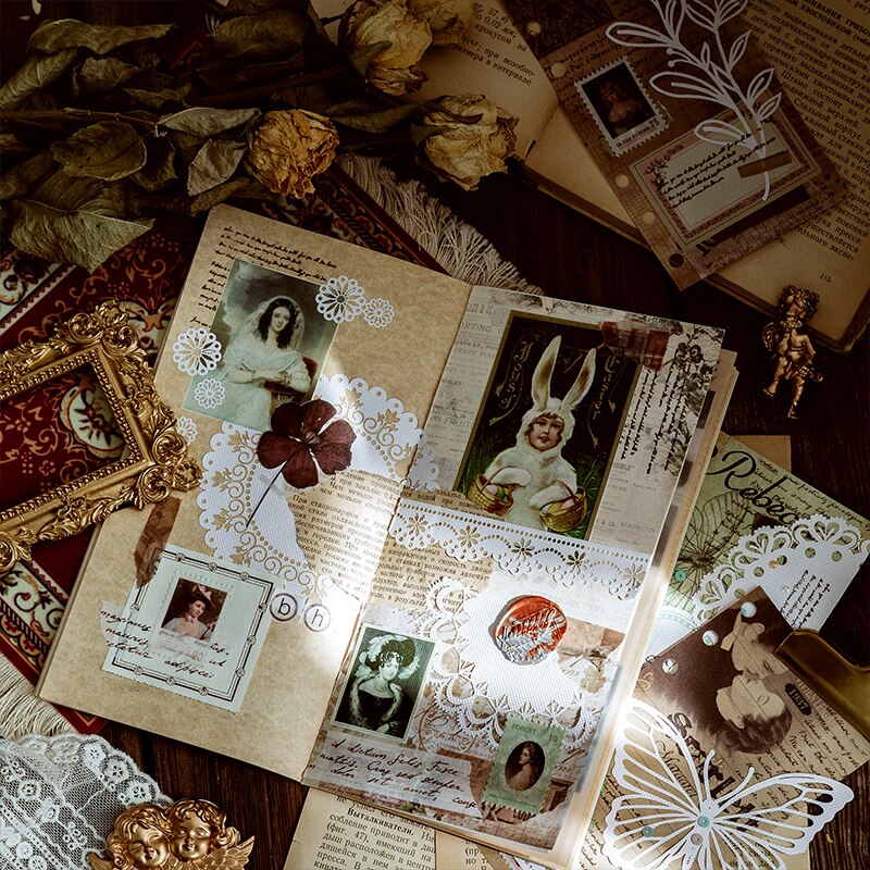 10Pcs Hollow Kant Papier Alice Thee Party Bullet J... – Grandado