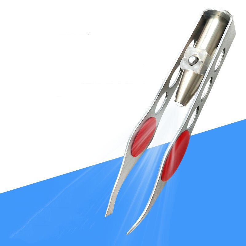 LED Light Eyelash Eyebrow Hair Removal Tweezer Fac... – Vicedeal