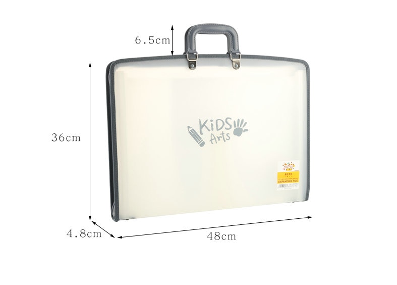 Fresh Color A3 Folder Zipper Bag 13 Pocket File Pa... – Grandado