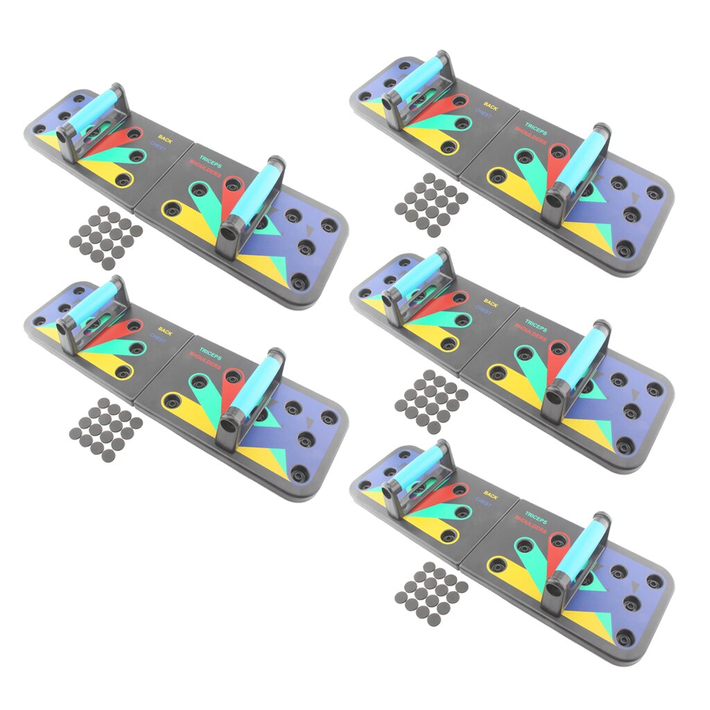 5x Push Up Board Inklapbare Strength Training Tool... – Vicedeal