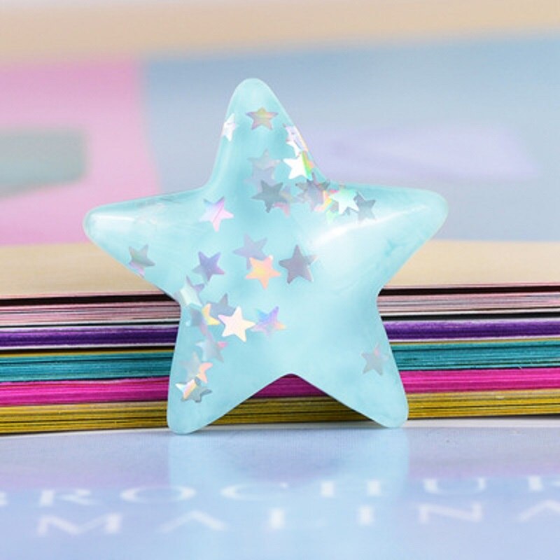 10pcs/set Mixed Resin Star Slime Charms Slime Bead... – Vicedeal