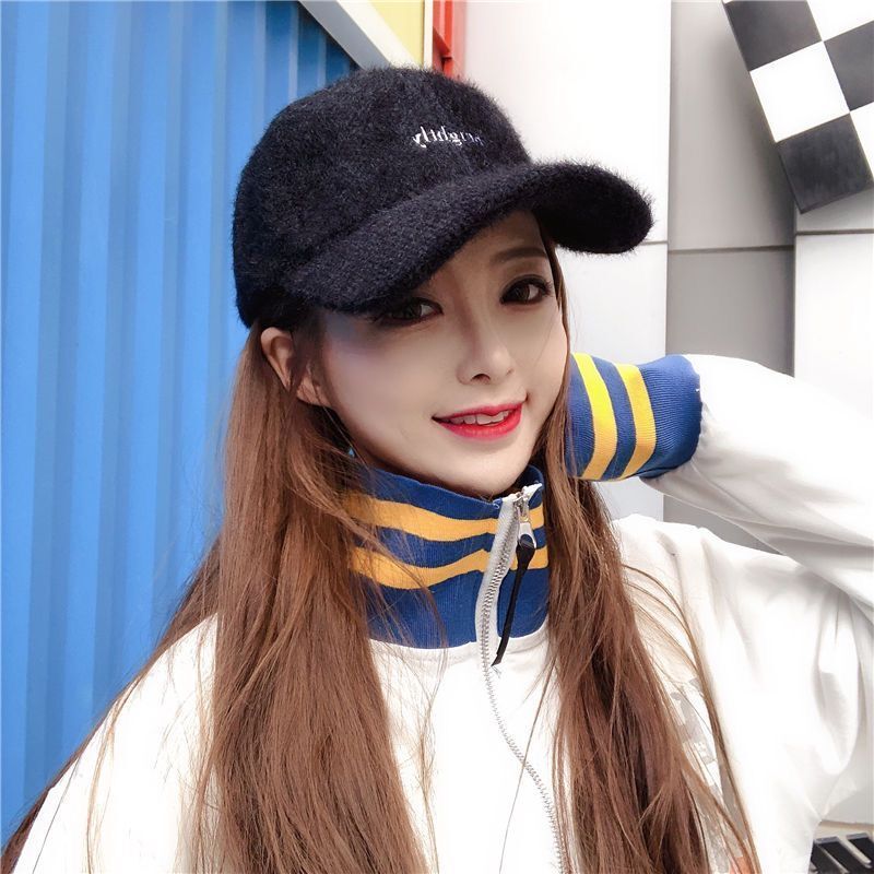 White sweet girls school peaked caps solid colors ... – Vicedeal