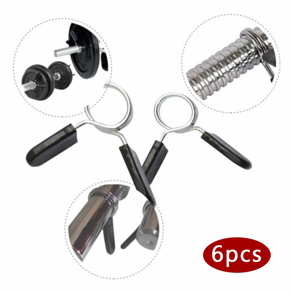 Weight Barbell Spring Collars Bar Hole Dumbbell Pa... – Grandado