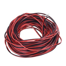 20 meter wire tin plated copper, 2 pin AWG 22, ins... – Grandado