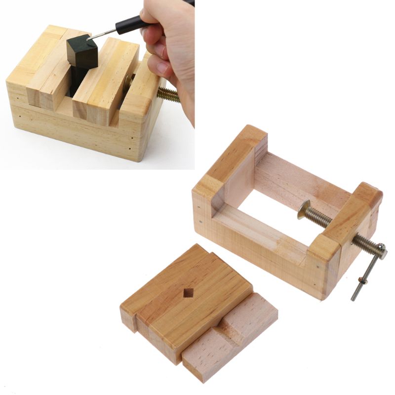 Wood Flat Vise Mini Clamp-on Bench Vise Flat Tongs... – Vicedeal