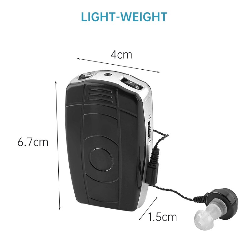 Hearing Aid Audifonos V-68 Portable Hearing Kit Be... – Vicedeal