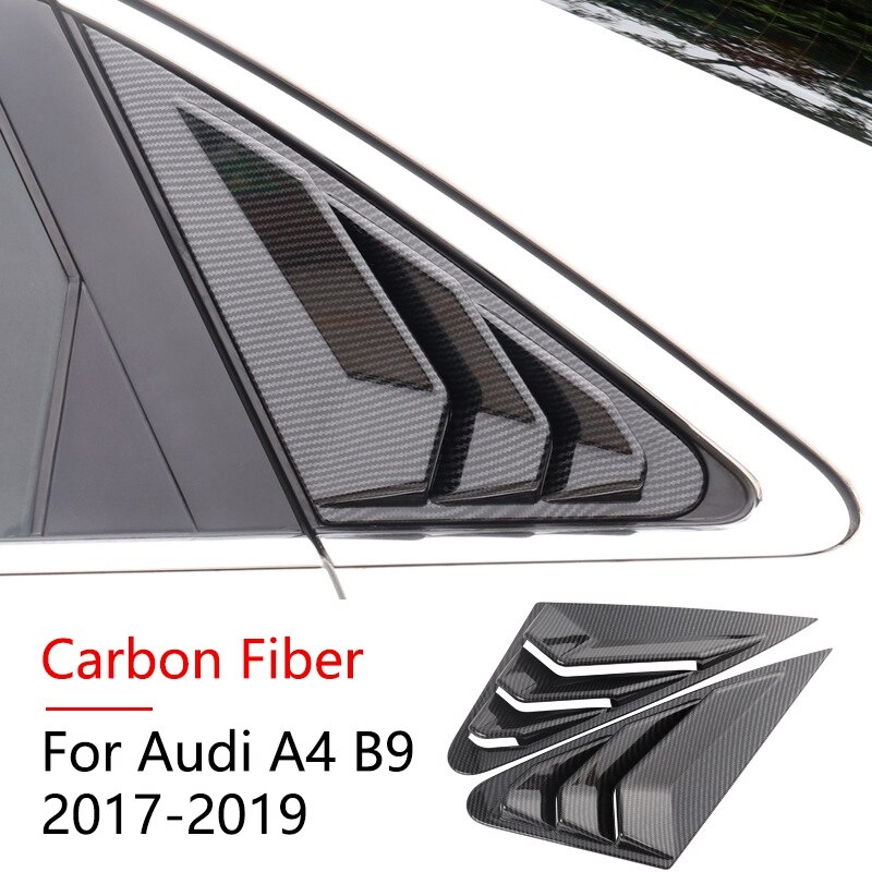 Carbon Fiber Rear Window Blinds Triangular Window ... – Grandado