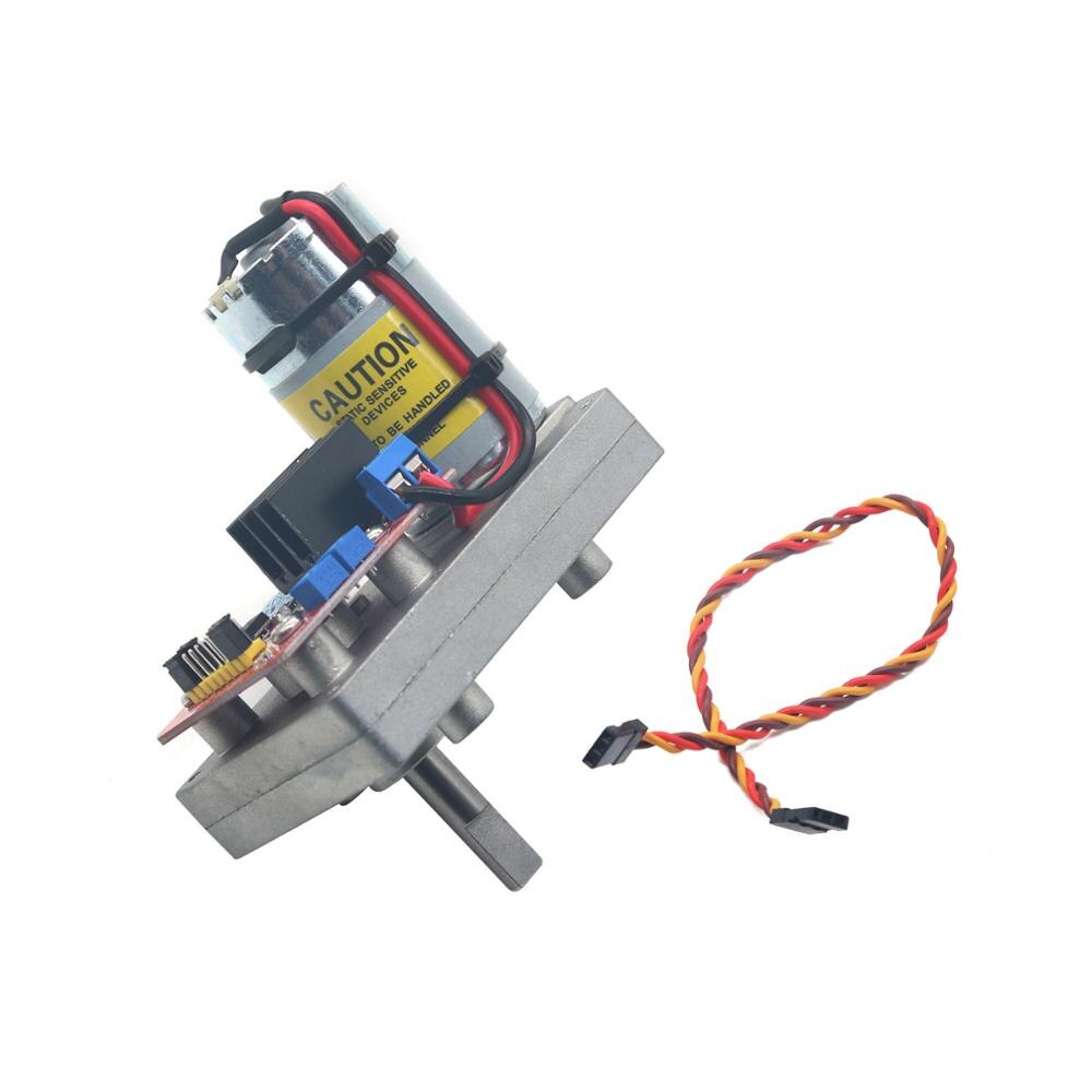 TZT High Torque Servo DC12V 24V 380kg.cm Steel Gea... – Vicedeal