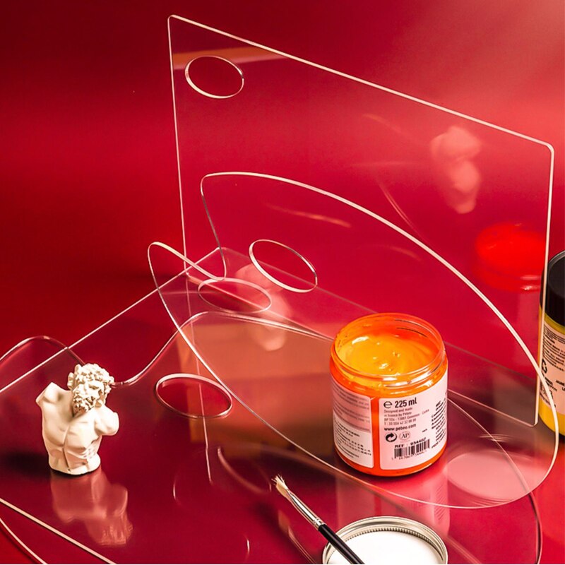 Acrylic Transparent Palette Fine Arts Student Spec... – Vicedeal