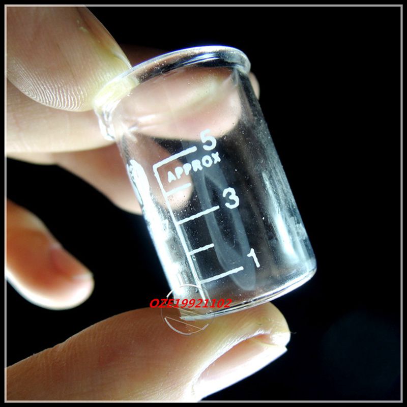5Pcs/Lot 5mL Glass Beaker Low Form Chemical Lab Gl... – Vicedeal