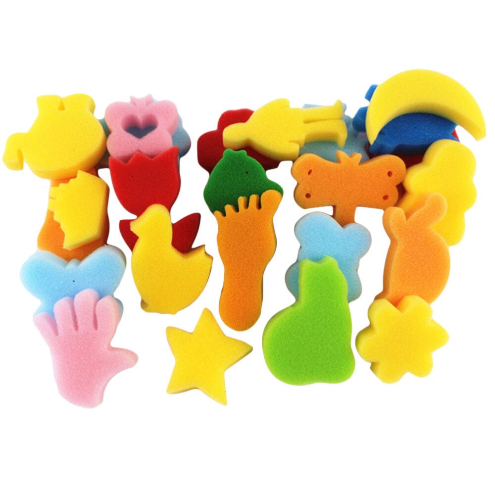 72pcs DIY Painting Sponge Watercolor Craft Sponge ... – Grandado