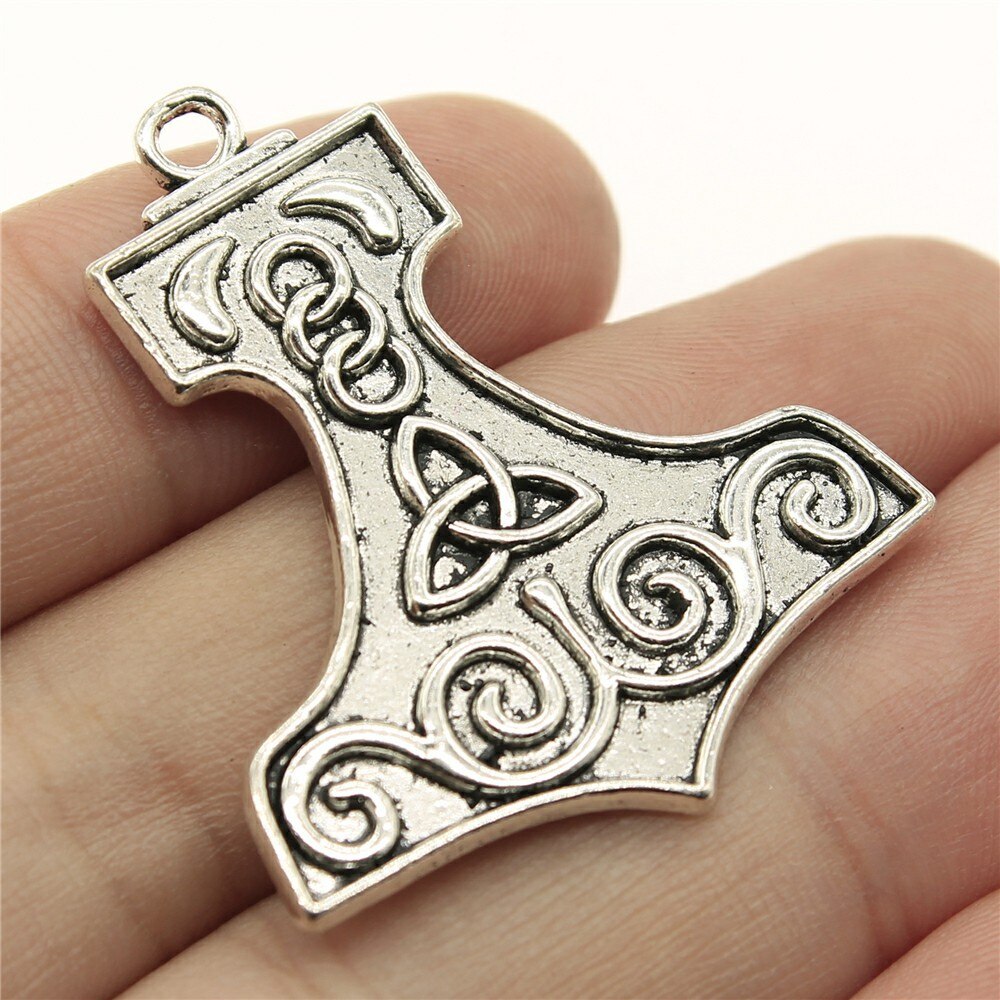 5pcs Antique Silver Color Triquetra Symbol Charms ... – Vicedeal