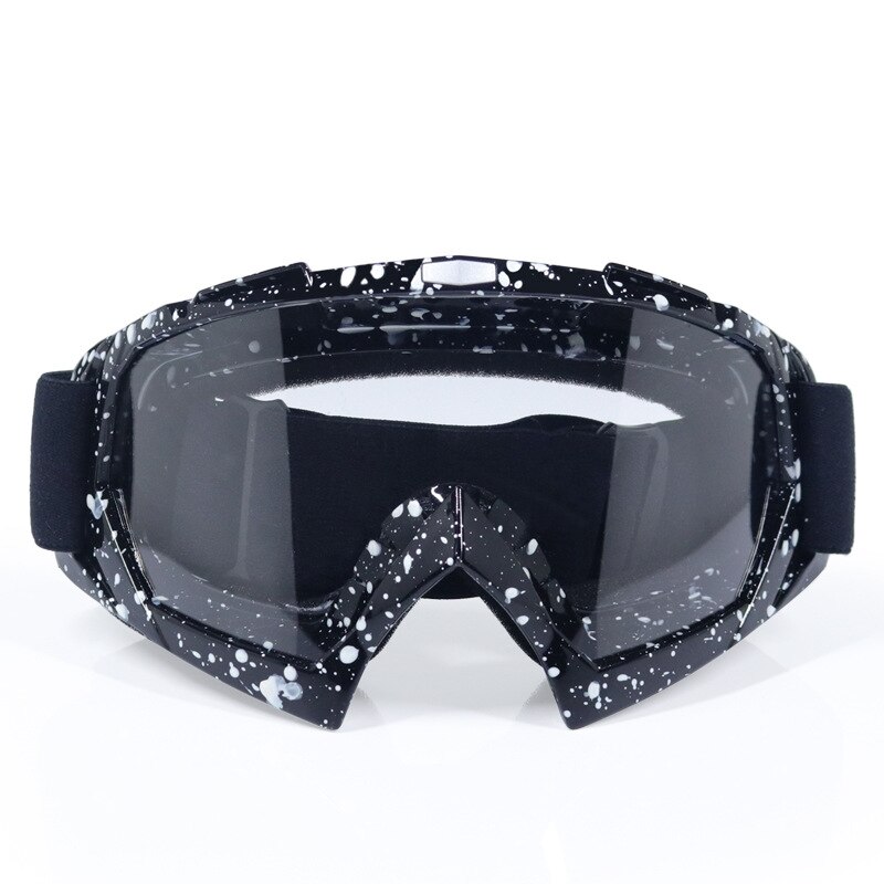 Men Women Simple Cool White Goggles Motorbike Moto... – Vicedeal