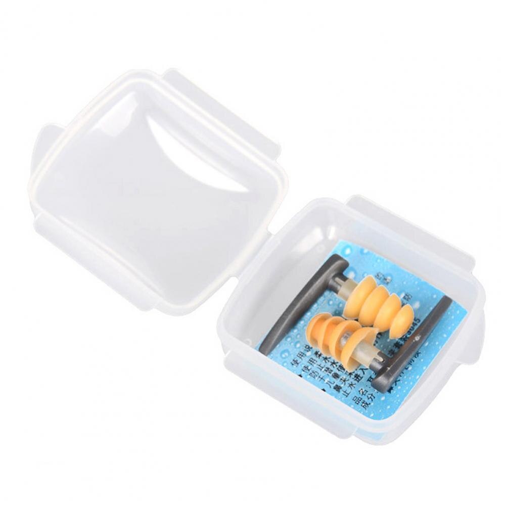 1 Pair Practical Swimmers Earplug Multicolor Swim ... – Grandado